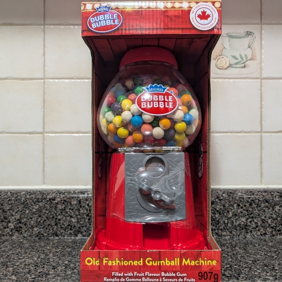 Dubble Bubble | Toys | Dubble Bubble Old Fashioned Gumball Machine 97g ...